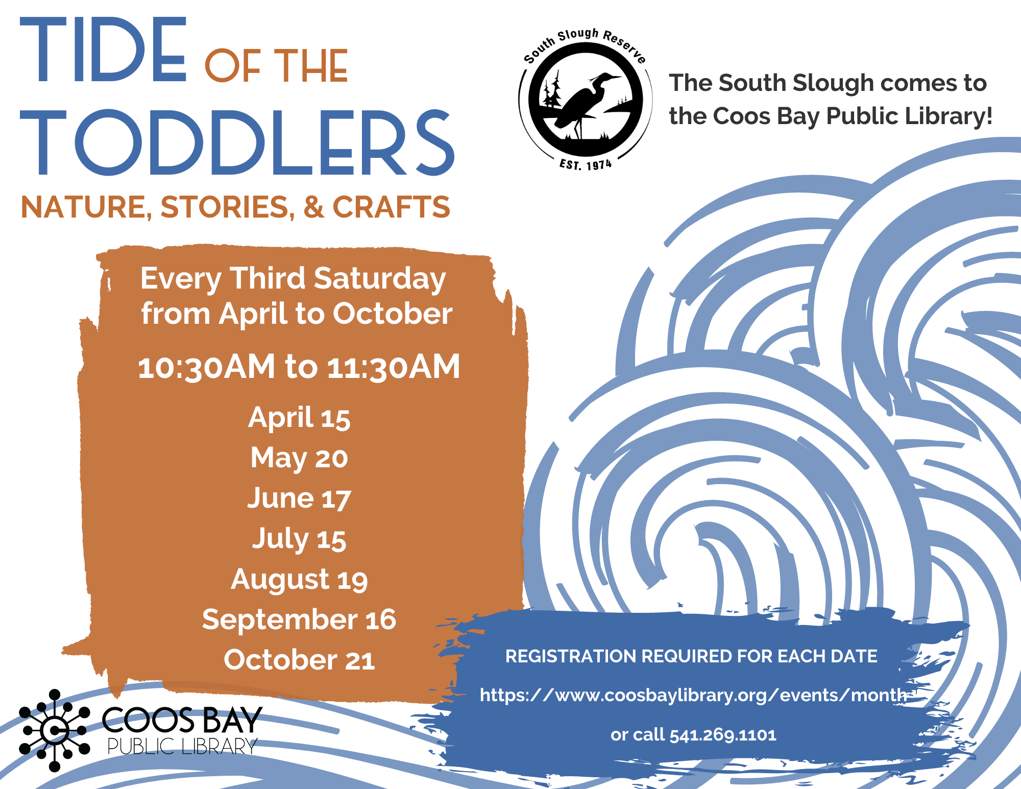 Tide of the Toddlers | Coos Bay Public Library